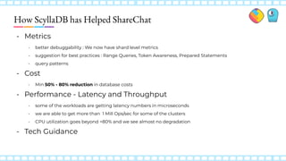 ShareChat’s Path to High-Performance NoSQL with ScyllaDB | PDF