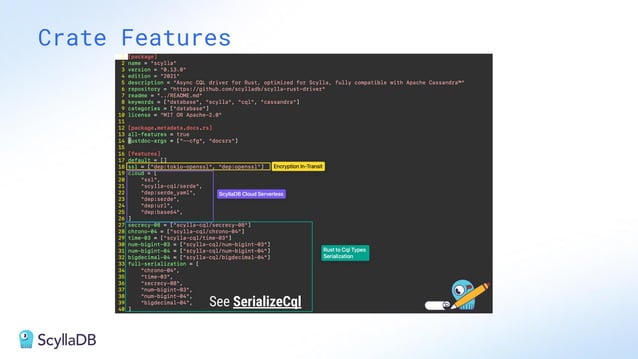 Build Low-Latency Rust Applications on ScyllaDB | PPT