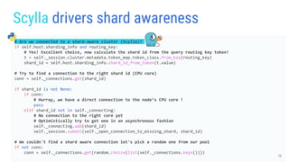 Getting the Scylla Shard-Aware Drivers Faster | PPTX