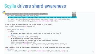 Getting the Scylla Shard-Aware Drivers Faster | PPTX