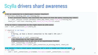 Getting the Scylla Shard-Aware Drivers Faster | PPTX