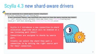 Getting the Scylla Shard-Aware Drivers Faster | PPTX