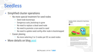 How We Made Scylla Maintenance Easier, Safer and Faster | PPT