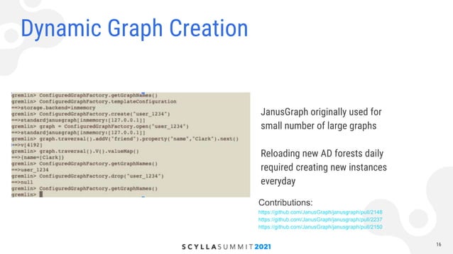 Using ScyllaDB with JanusGraph for Cyber Security | PPT