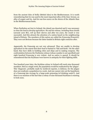 Scythia: The Amazing Origins of Ancient Ireland | PDF