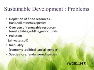 Sustainable Development | PPTX
