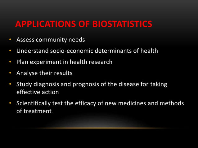 introduction to biostat, standard deviation and variance | PPTX