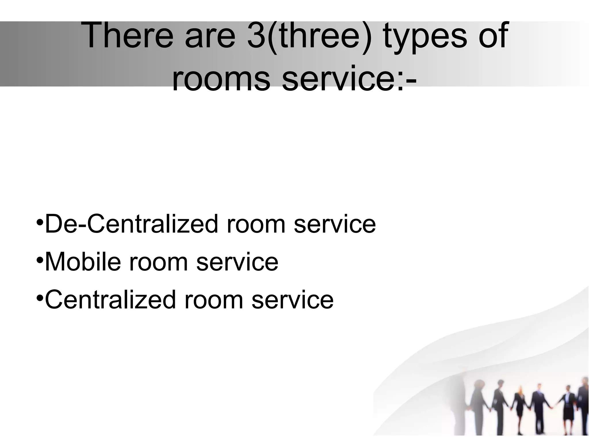 In-Situ Sevice in Hotel | PPT