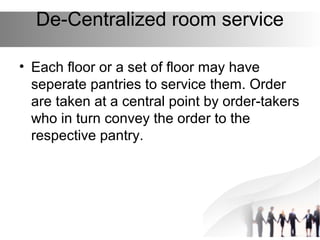 In-Situ Sevice in Hotel | PPT