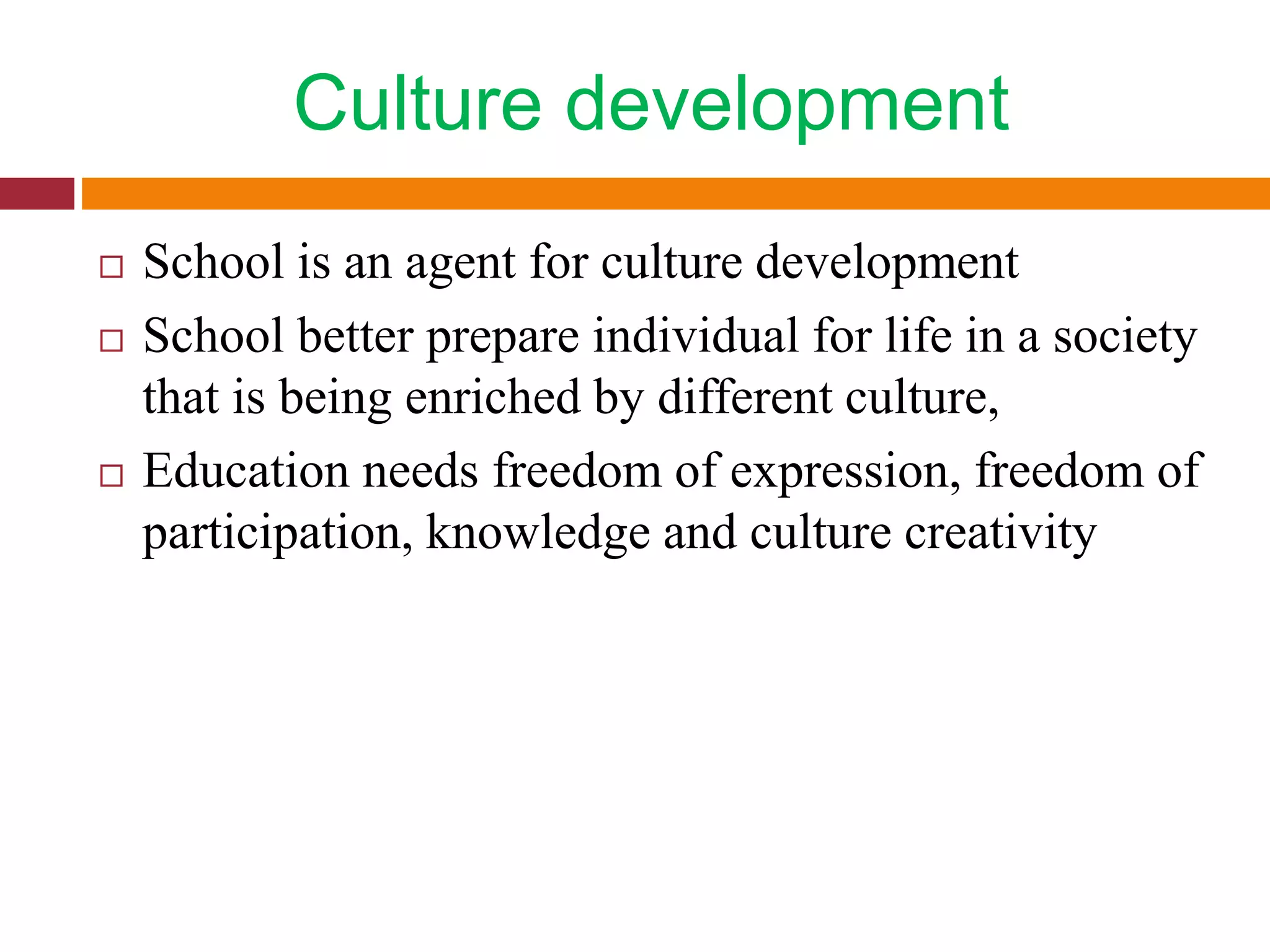 SCHOOL AS A SOCIAL CULTURAL AND COMMUNITY INSTITUION | PPTX