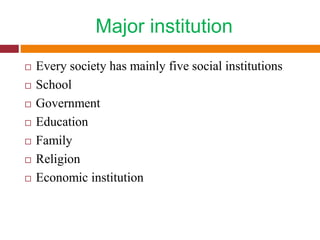 SCHOOL AS A SOCIAL CULTURAL AND COMMUNITY INSTITUION | PPTX