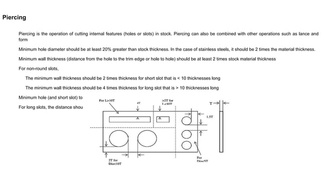 Sheetmetal design | PPTX