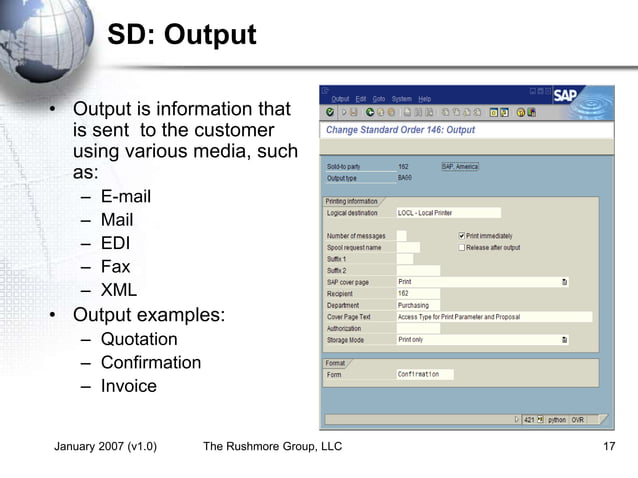 SAP SD module overview ppt for beginners | PPT