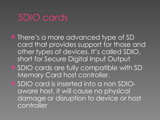 Sd Card WCE Driver Architecture | PPT