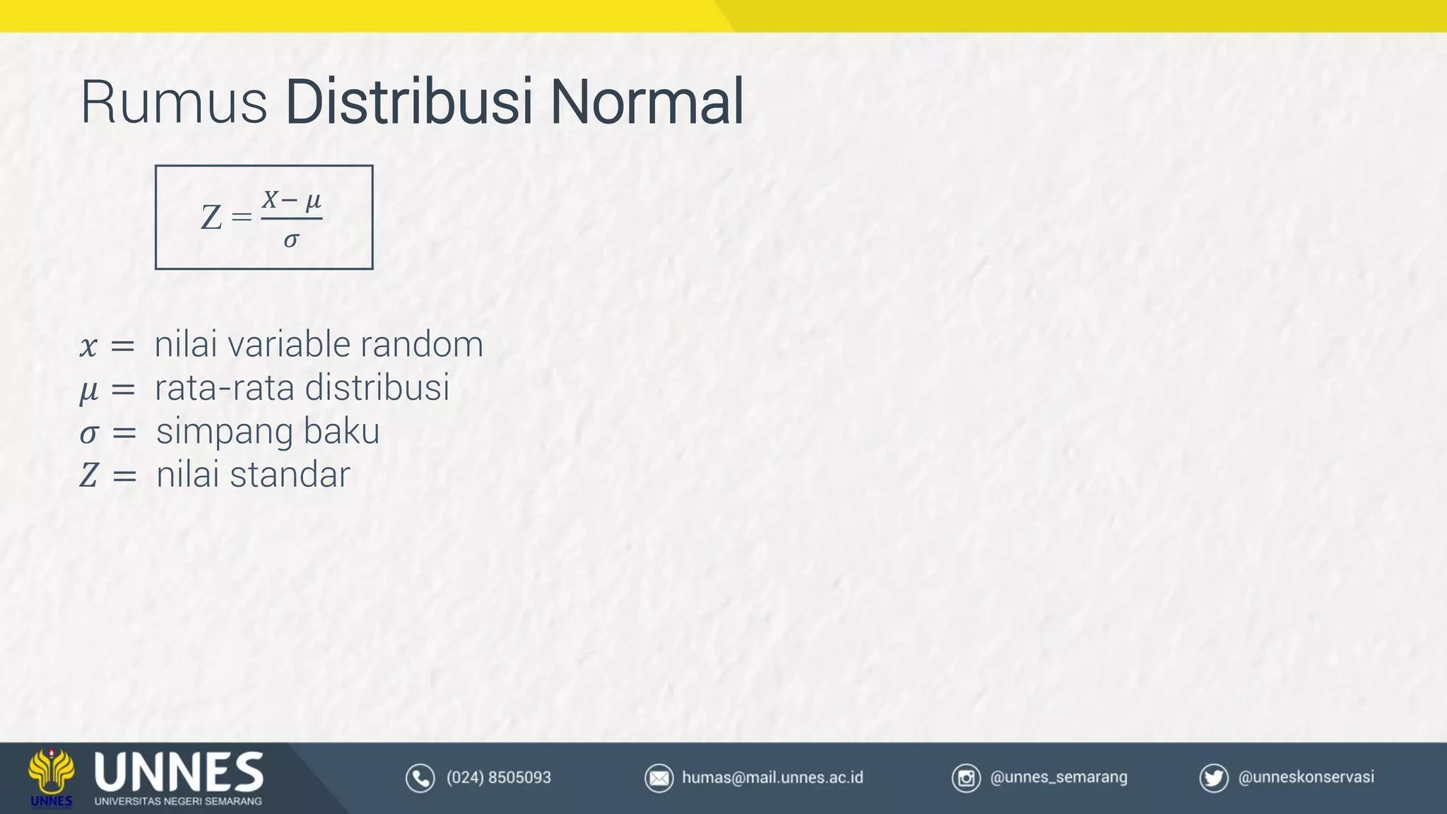 Statistika Deskriptif - Distribusi Normal | PDF