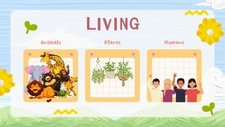 SD - English Grade 1 - Living and Non Living Things | PDF