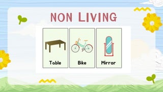 SD - English Grade 1 - Living and Non Living Things | PDF