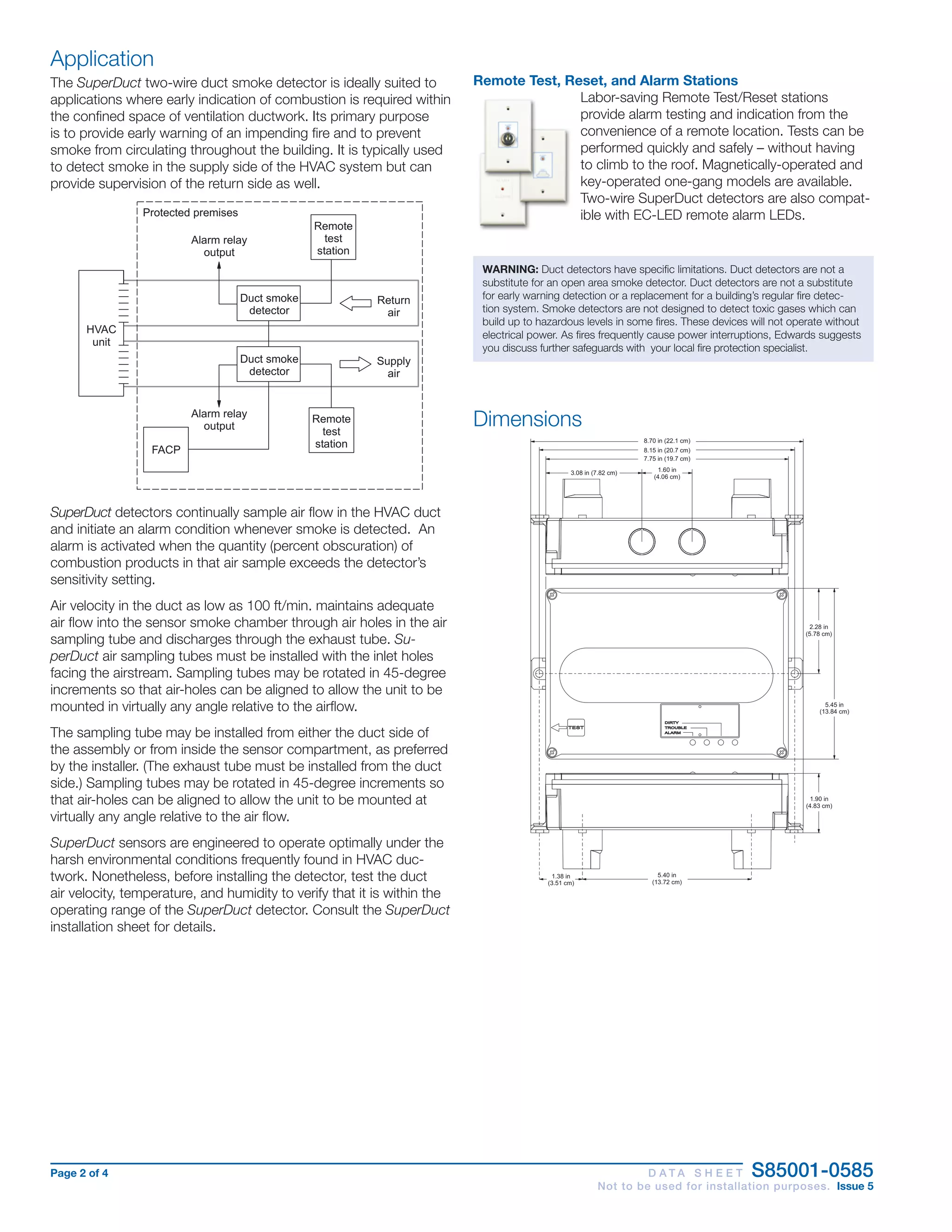 Edwards Signaling SD-PH Data Sheet | PDF