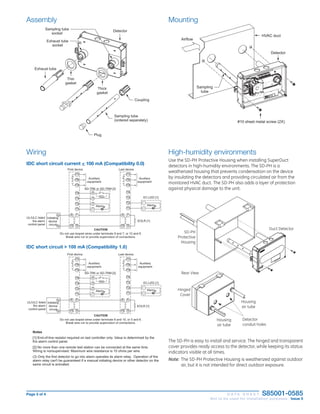 Edwards Signaling SD-PH Data Sheet | PDF