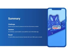 Sports Direct Mobile eCommerce App by Cantarus | PPT