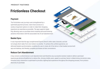 Sports Direct Mobile eCommerce App by Cantarus | PPT