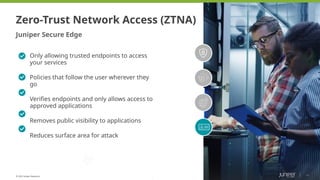 Juniper SD-WAN ENABLES Secure Access Service Edge | PPTX