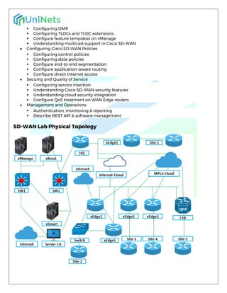 Best SDWAN Training course Online | Cisco SDWAN Course | PDF