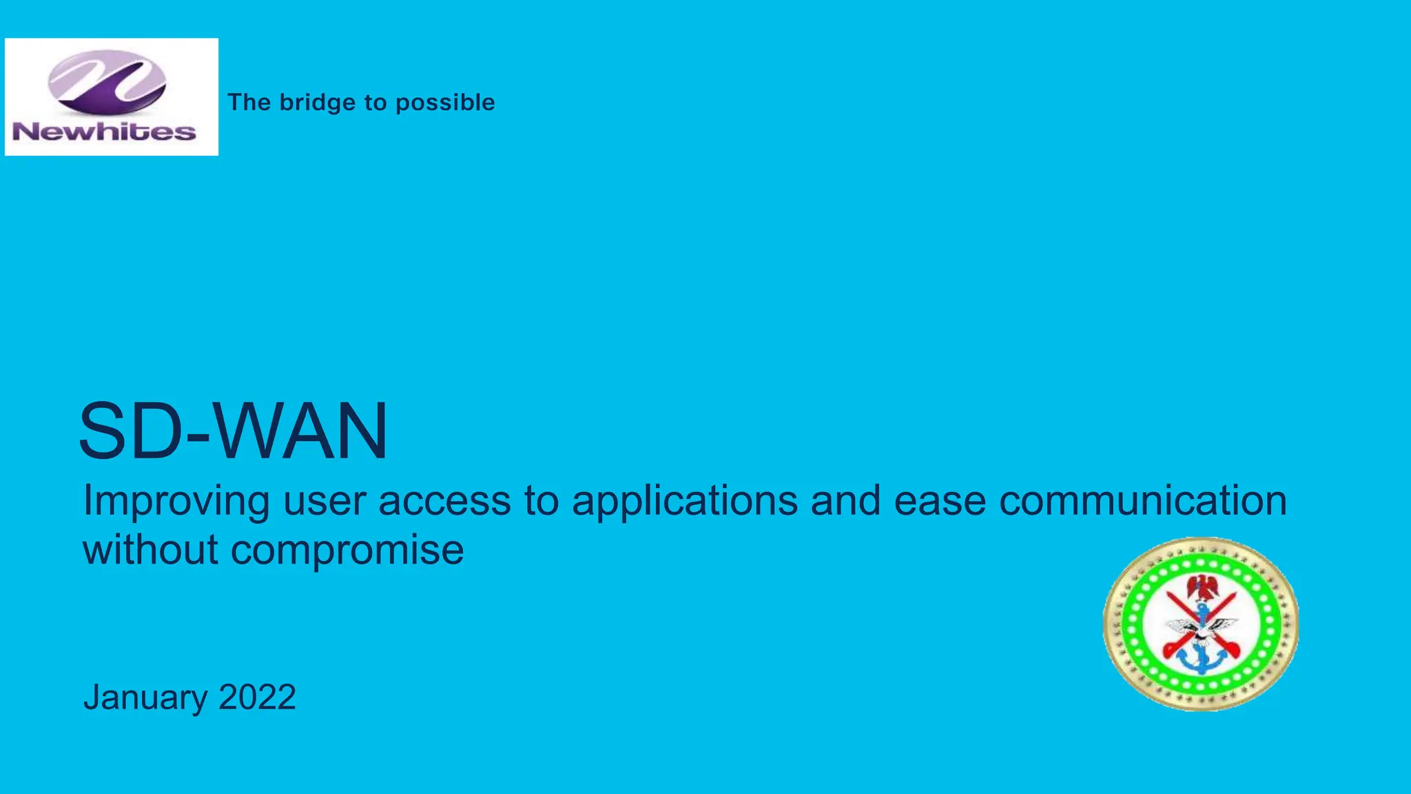 SD-WAN_MoD.pptx for SD WAN networks connectivity | PPT