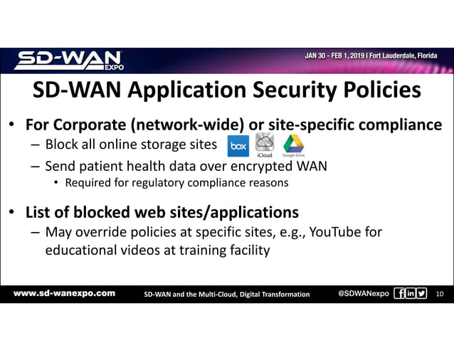 SD-WAN and the Multi-Cloud Digital Transformation | PPT