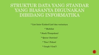 struktur data | PPTX