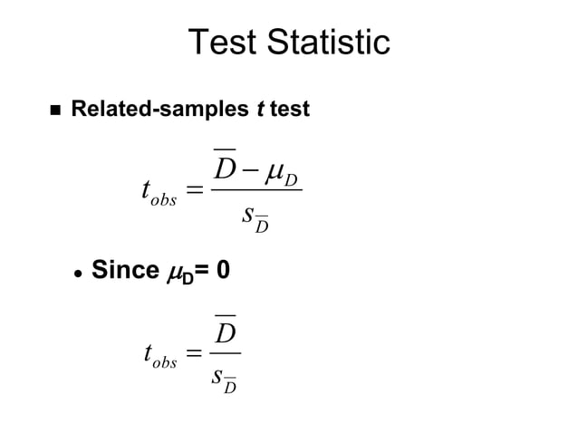 -SD 12 Comparing Means - One & Paired-sample t-test.ppt