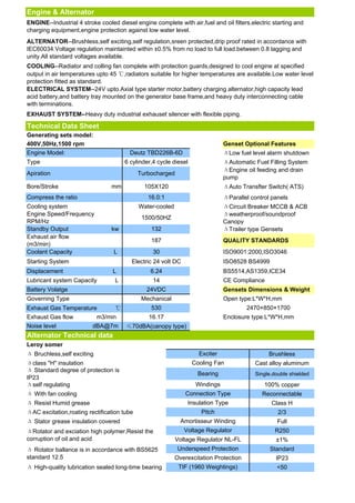 Sd150 deutz data sheet s | PDF