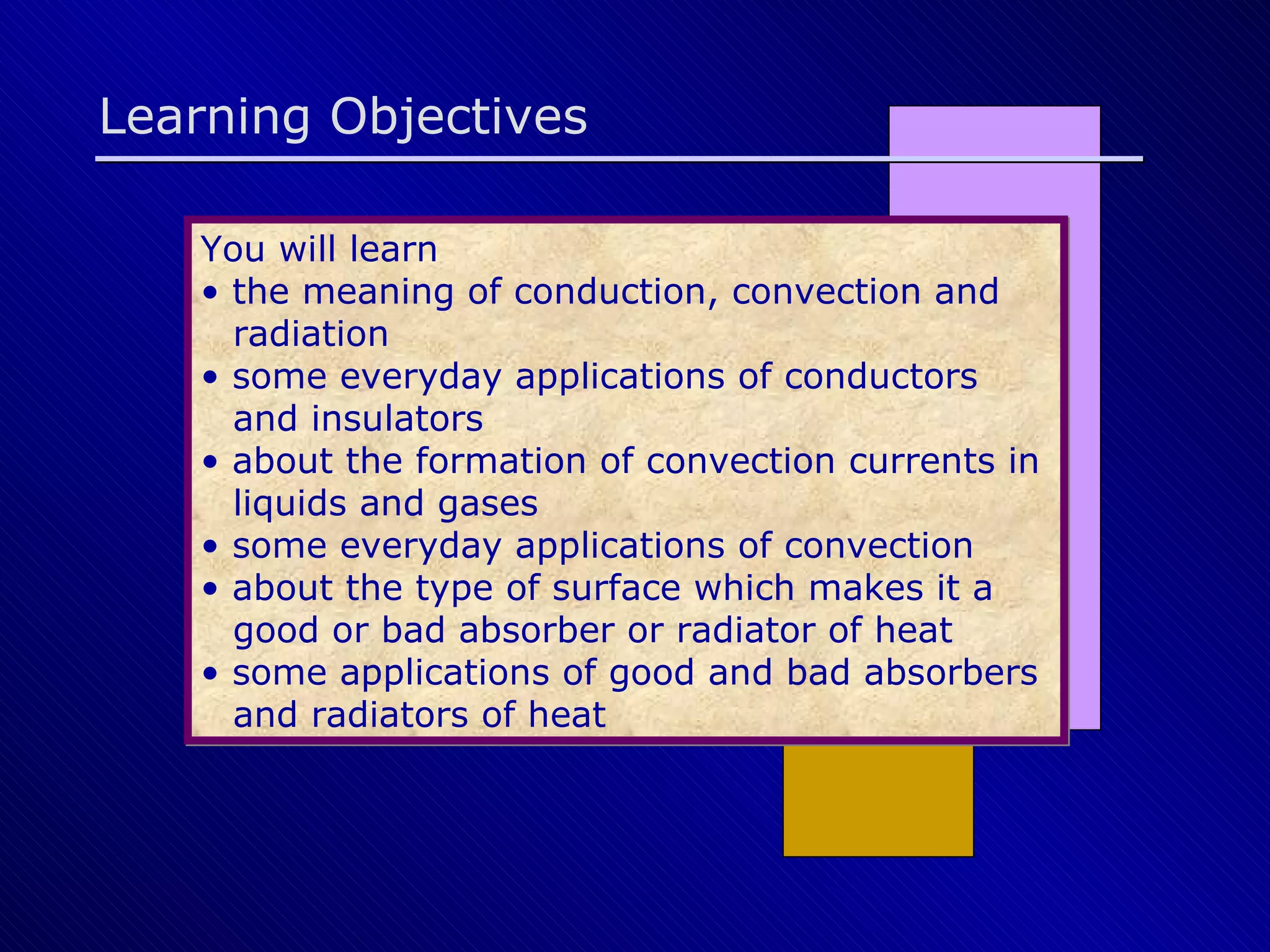 CHAPTER FIFTEEN : Transmission of Heat Energy | PPT | Chemistry | Science