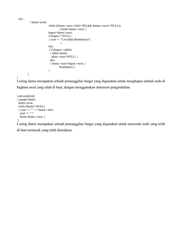 Laporan Praktikum Struktur Data Modul 3 | PDF
