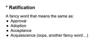 Ratification of the constitution | PPT