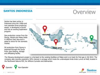 Santos indonesia 2014 (linked in) | PDF