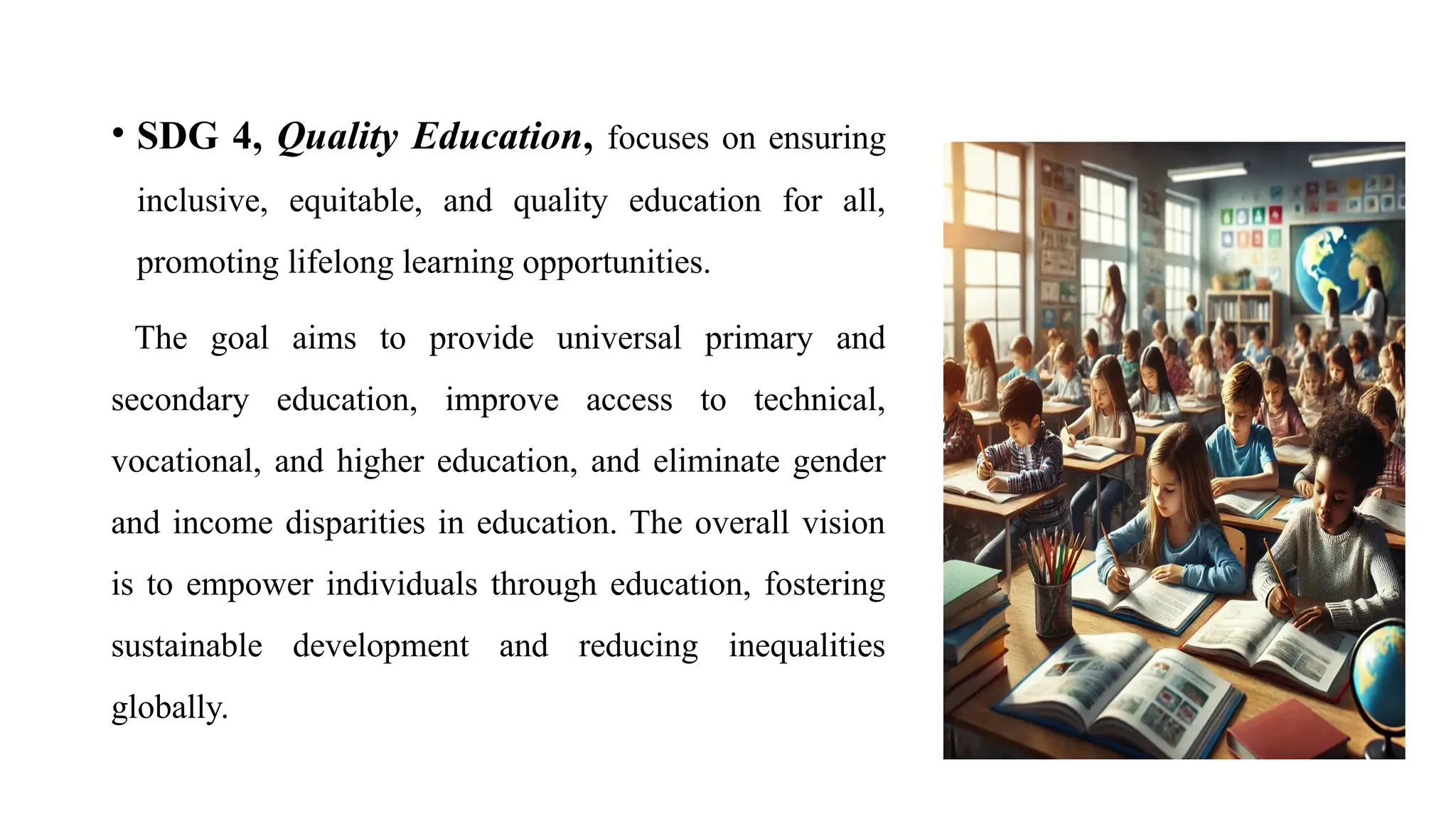SD45.pptxfocuses on ensuring inclusive, equitable, and quality education for all, promoting ...