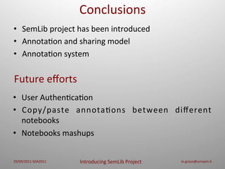 Sda2011 introducing sem lib project | PDF | Web Design and HTML | Internet