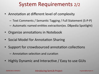Sda2011 introducing sem lib project | PDF | Web Design and HTML | Internet