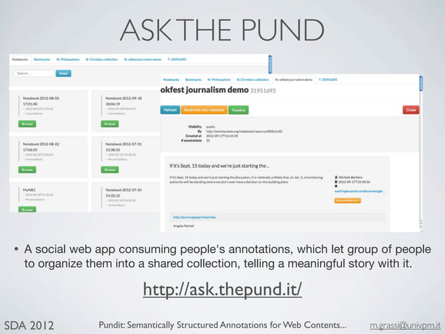 Sda2012 pundit system | PPT