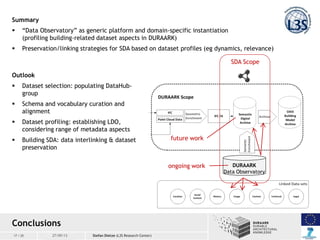 Towards preservation of semantically enriched architectural knowledge | PPT