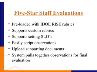 Sda and staff eval2 | PPT
