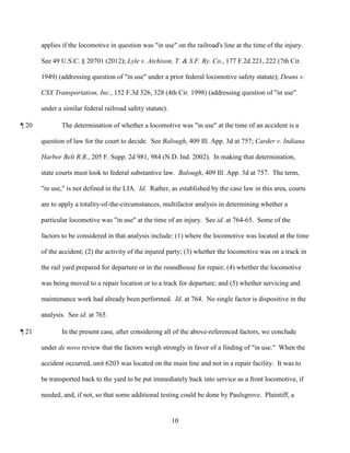 Locomotive Conductor Injures Knee | PDF | Law