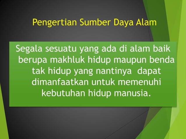 SDA dan pengelolaannya ILMU ALAMIAH DASAR.pptx