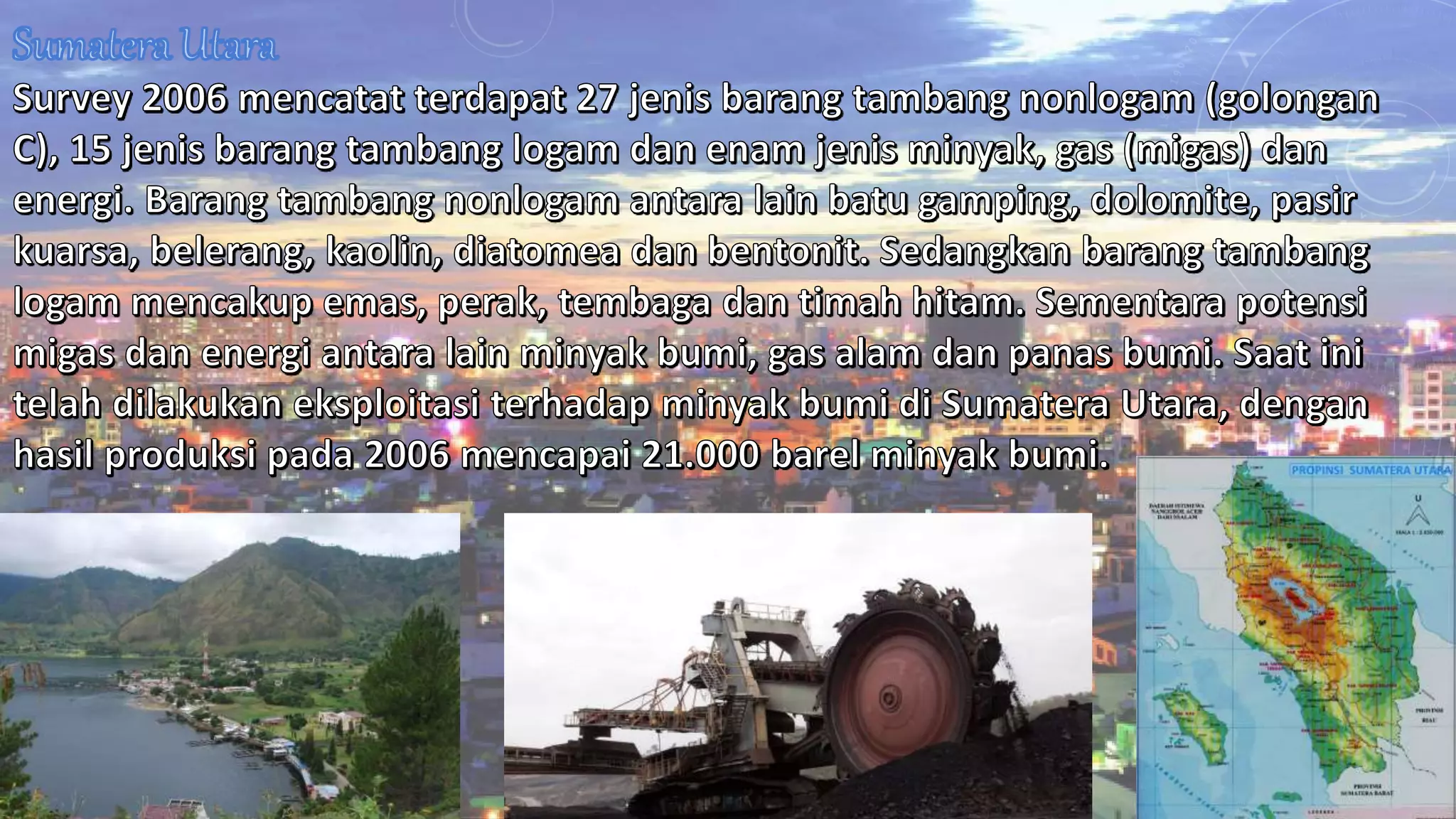 Sumber Daya Alam di Sumatera | PPTX