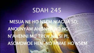 Sdah 245 more of jesus | PPTX