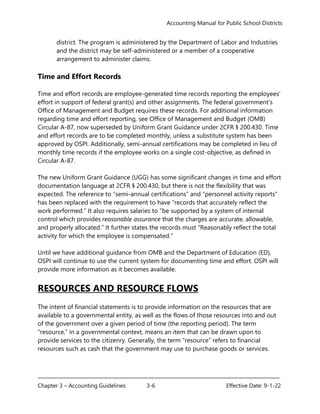 2022-2023 OSPI Accounting Manual | PDF