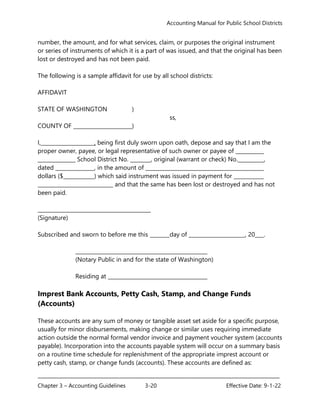 2022-2023 OSPI Accounting Manual | PDF
