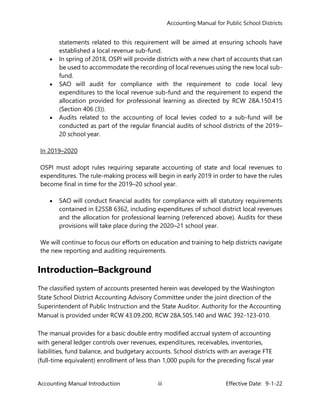 2022-2023 OSPI Accounting Manual | PDF