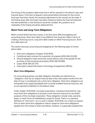 2022-2023 OSPI Accounting Manual | PDF